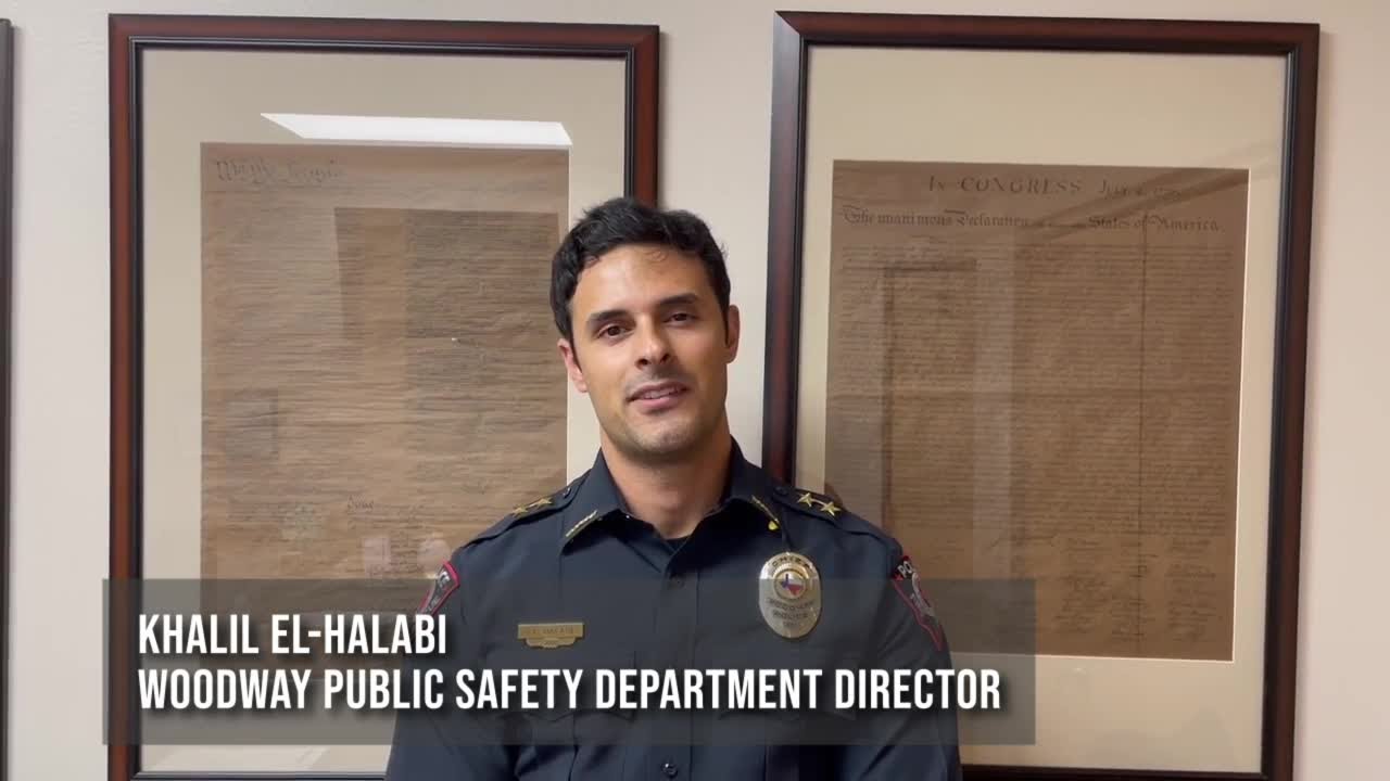New Woodway public safety chief Khalil El-Halabi - YouTube