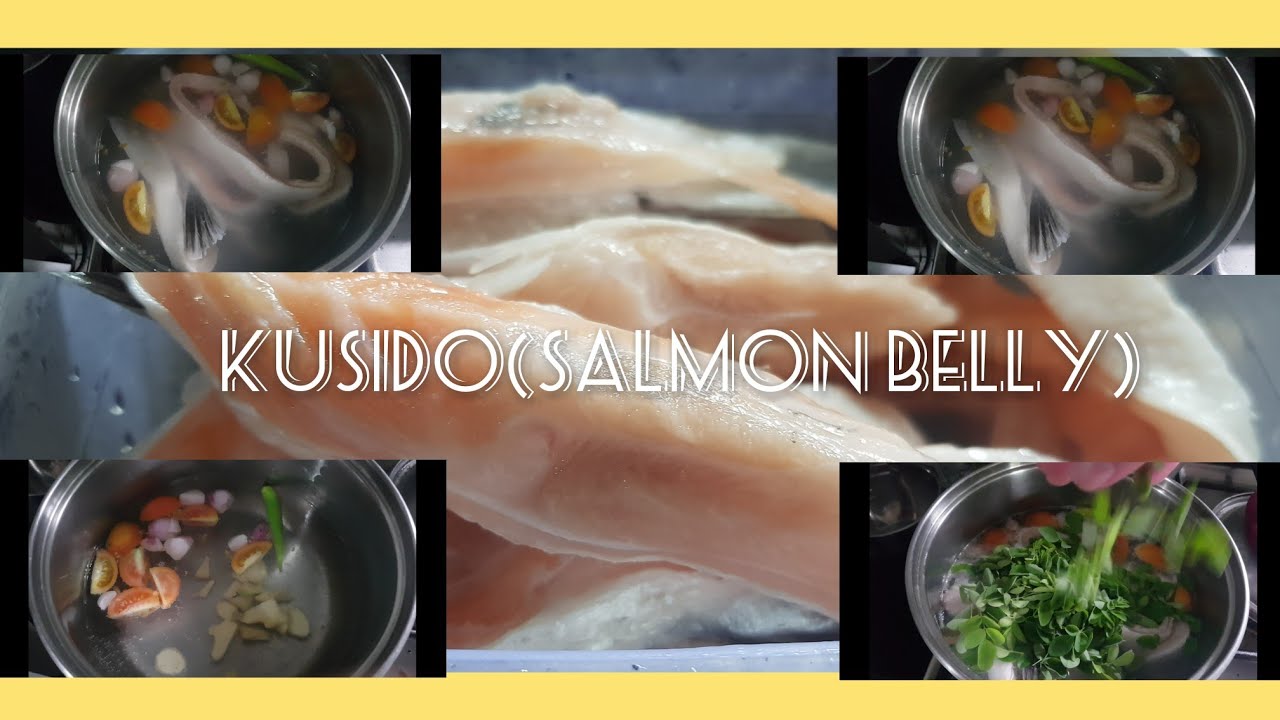 Kusido(salmon belly for lunch) - YouTube