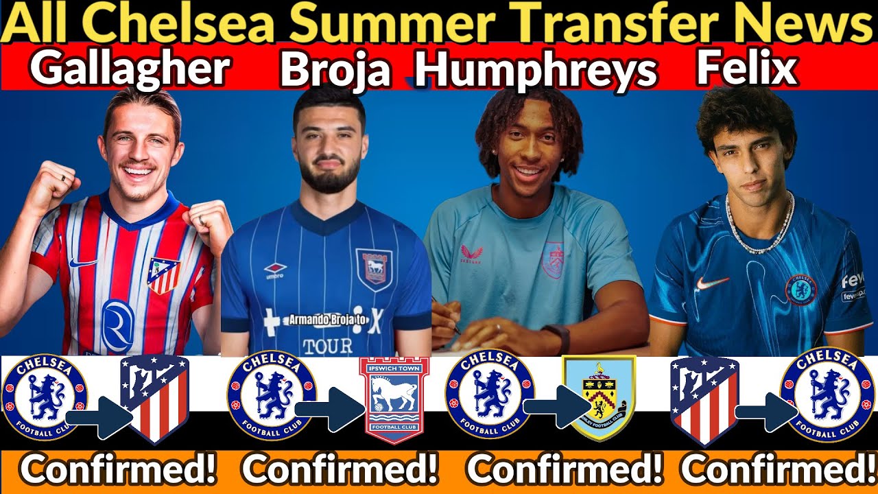 DONE DEALS See ALL CHELSEA Confirmed Summer TRANSFER News & Targets ...