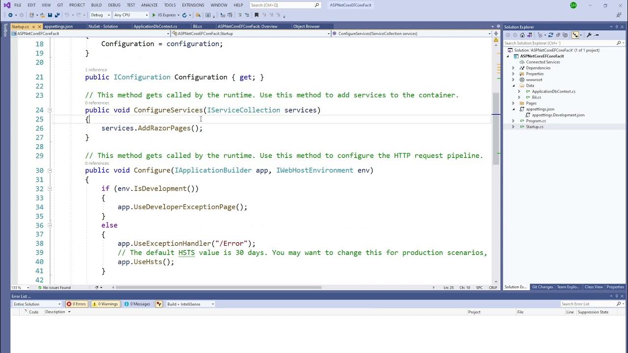 EF Core Code First Facit Övning 1 - YouTube
