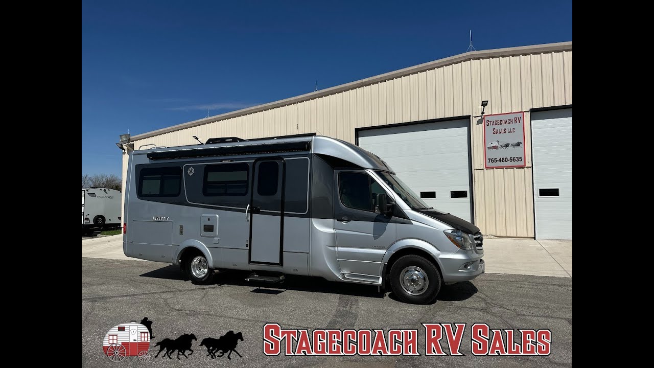 2019 LEISURE TRAVEL VANS UNITY U24CB WALK-AROUND WITH JAXSON STAGE ...