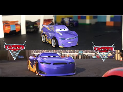 Cars 3 - Name's Danny Bro Stop Motion Remake/Reenactment Side By Side Comparison