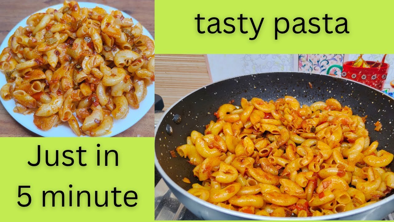Testy pasta सिर्फ 5 मिनट में | pasta recipe #pasta #pastarecipe #recipe ...