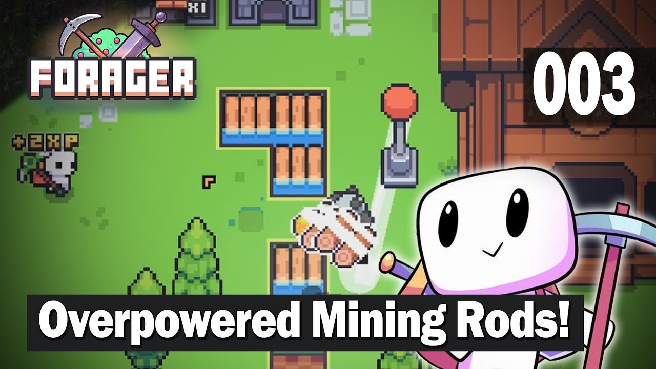 Forager - Overpowered Mining Rods! - YouTube