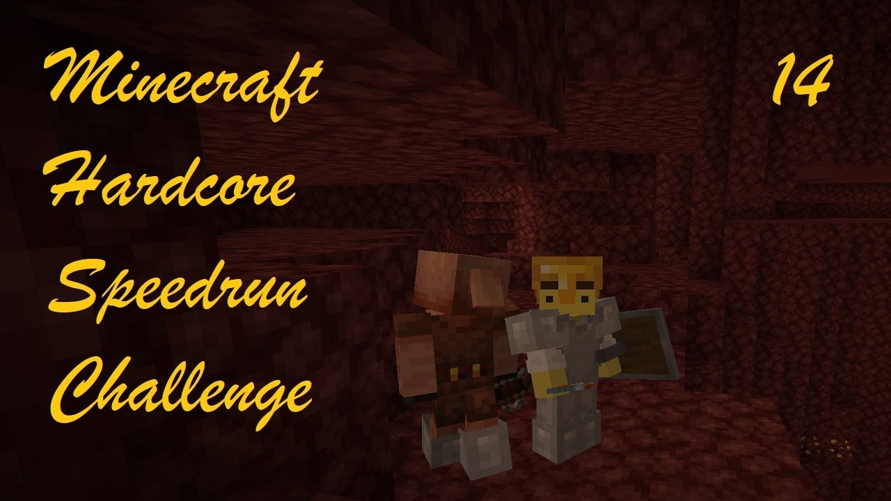 Minecraft Hardcore Speedrun Challenge 14-2 - YouTube