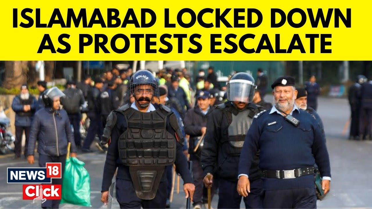 Islamabad Locked Down Ahead Of Protests Seeking Ex-PM Imran Khan's ...