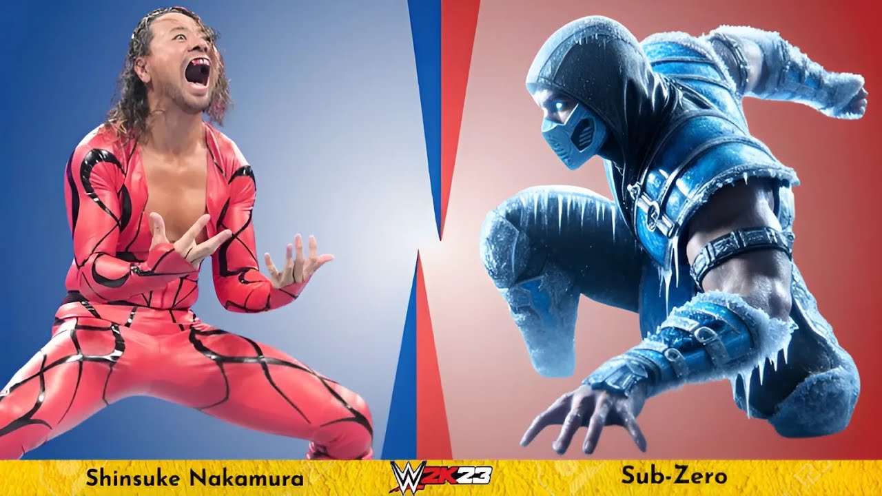 WWE 2K23 - Shinsuke Nakamura😜 vs Sub-Zero💀 Eslamfighting ️💪 - YouTube