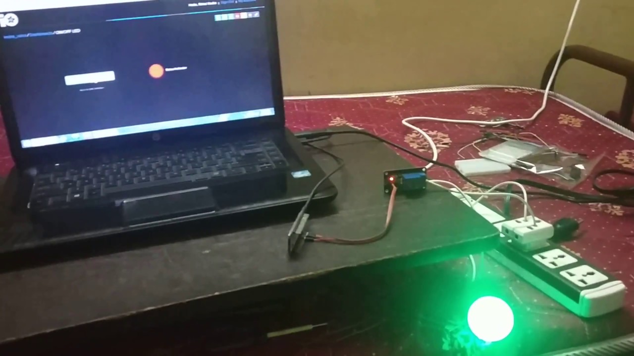 Home Automation System (Bulb ON/OFF) using Adafruit Cloud Services ...