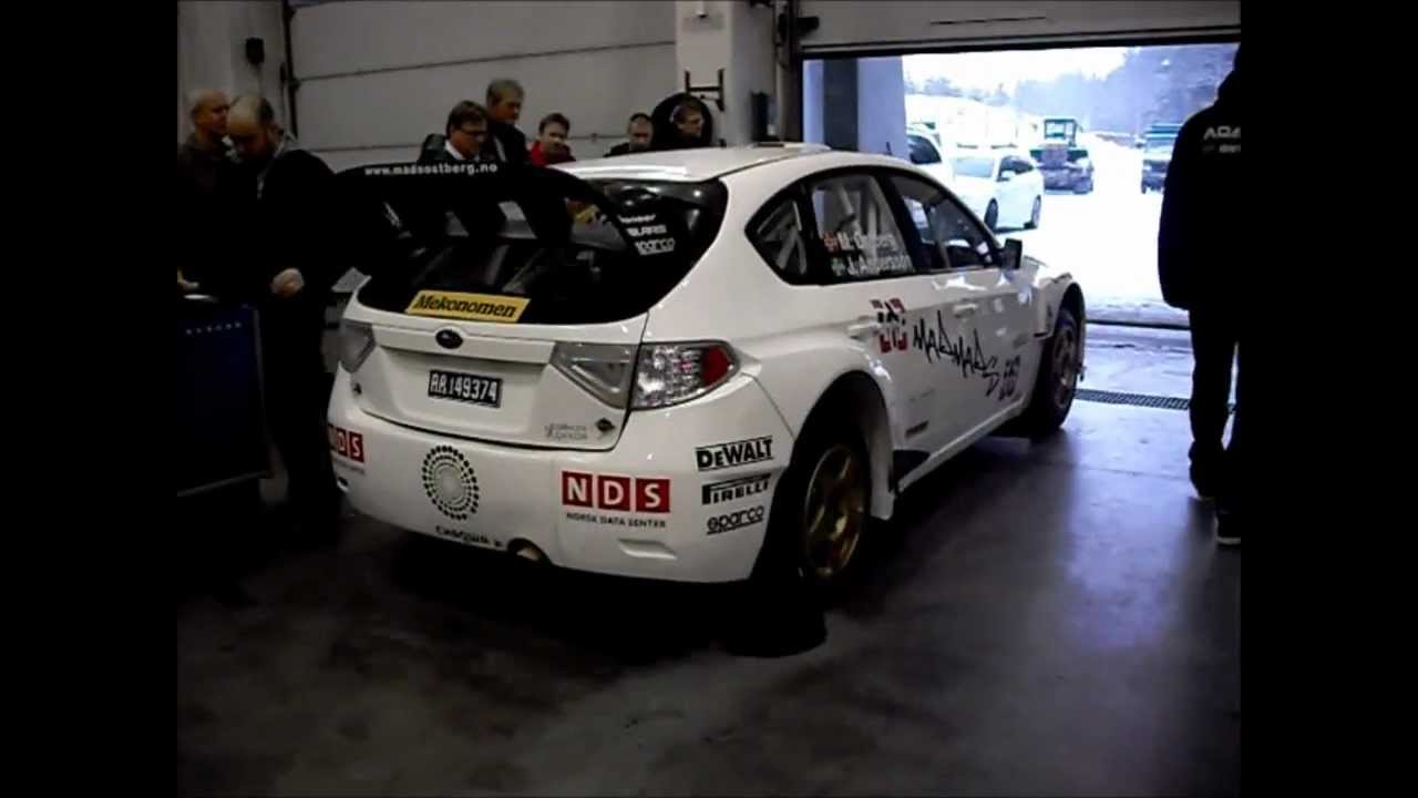 A ride with Henning Solberg in a WRC Impreza - YouTube