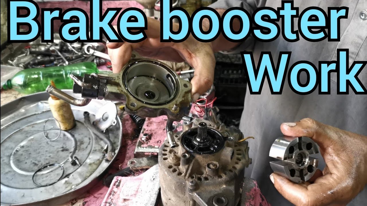 how to brake booster repair - YouTube