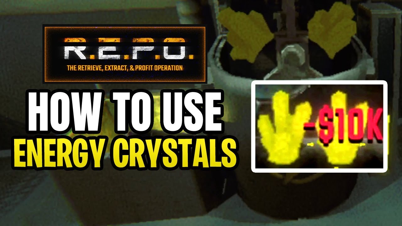 R.E.P.O - How to Use ENERGY CRYSTALS - YouTube
