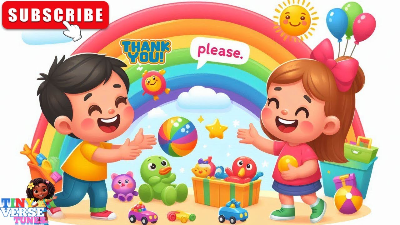 Learn Good Manners! Saying "Please" and "Thank You" + MORE Fun ...