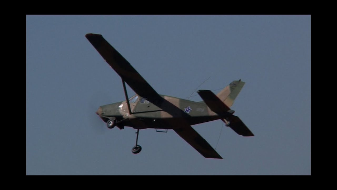 Atlas C4M Kudu Military Aircraft Flying Display - YouTube