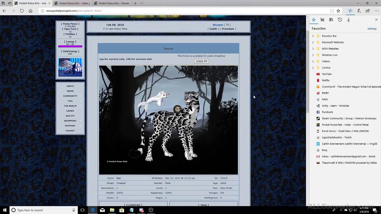 Pocket Puma Pets Breeding guide (remake) - YouTube