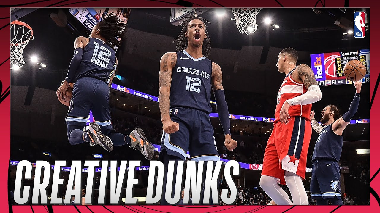 The Most Creative Dunks Of the 2021-22 NBA Season 👀 - YouTube