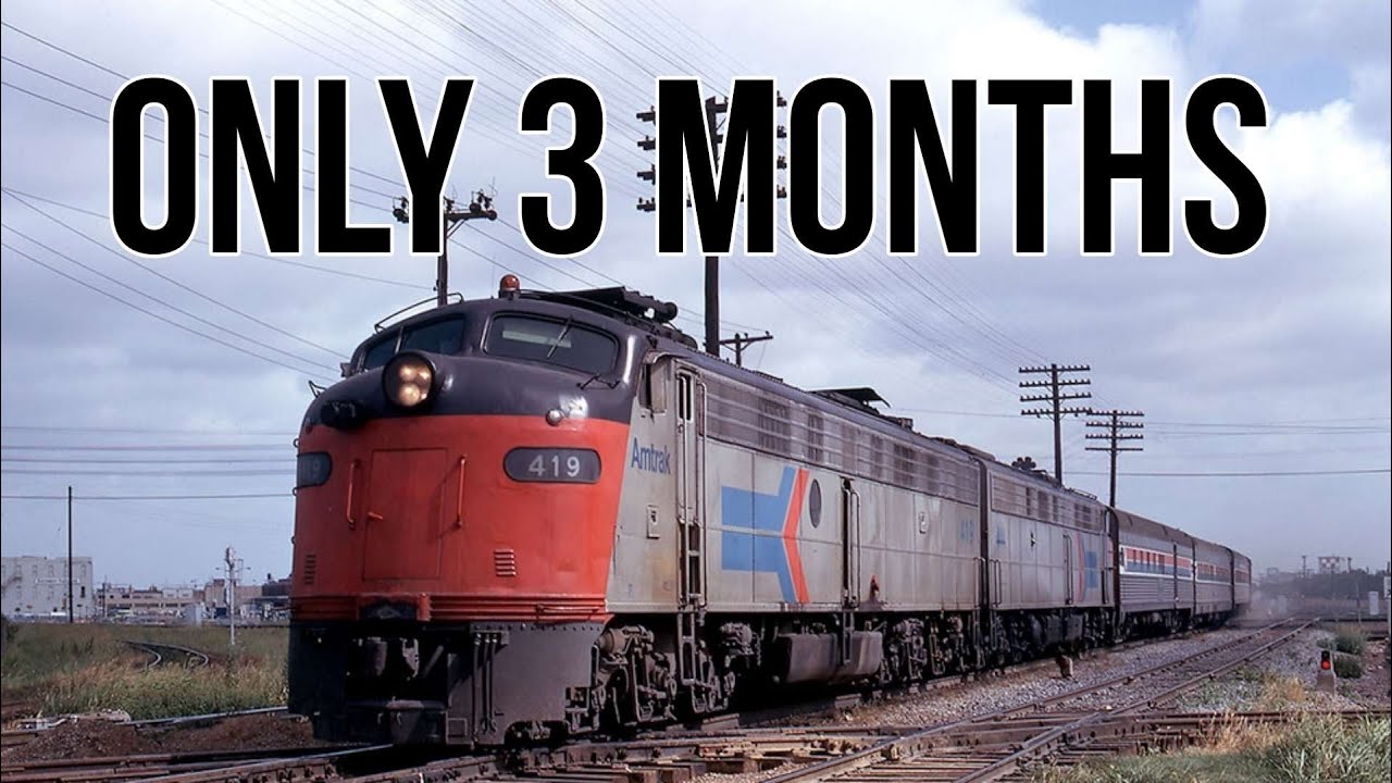 Amtrak's Shortest Lived Train - The Campus - YouTube