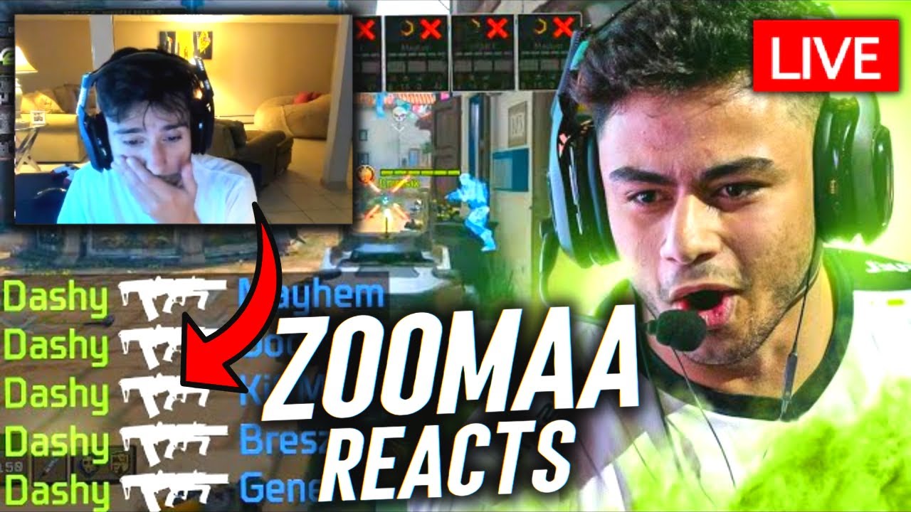 ZooMaa Reacts to Most CRACKED Pro Plays in Call of Duty HISTORY - Win ...