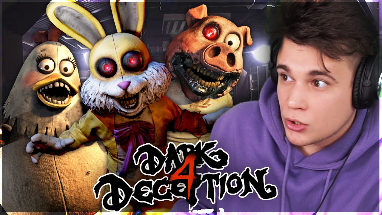 NOWE ANIMATRONIKI! - Dark Deception #8 [CHAPTER 4] - YouTube
