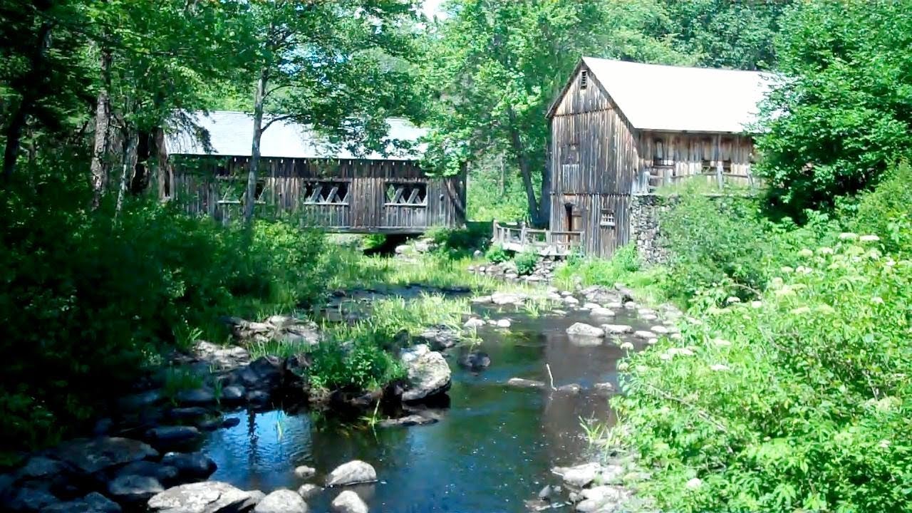 Tuesday Crew Rebuilding Water Powered Sawmill Footings - YouTube