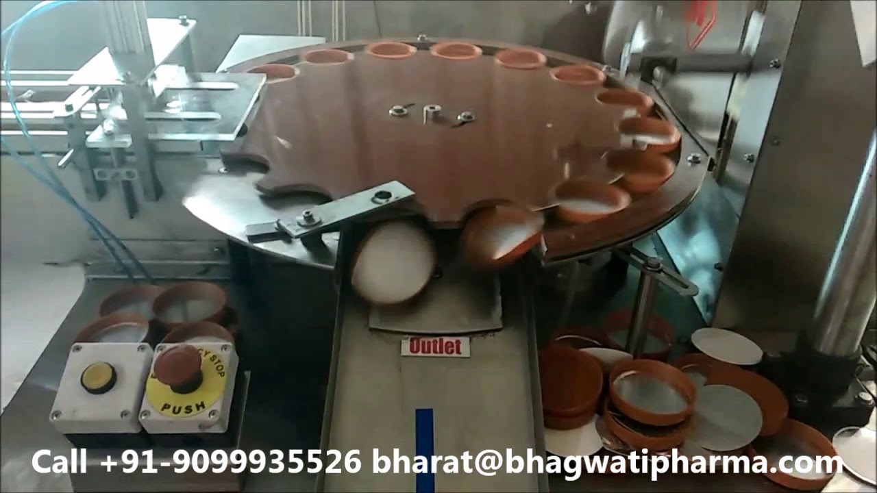 83mm Cap Automatic Double Head Wad Inserting Machine with Cap Elevator - YouTube