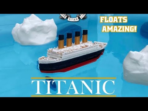 Floating RMS Titanic Model for Kids, Detailed Replica Titanic Model ...