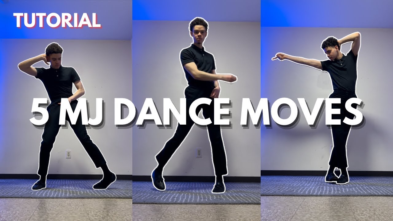 5 Michael Jackson Dance Moves Tutorial - YouTube