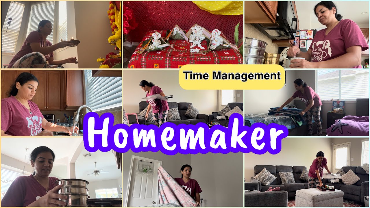 HOMEMAKER MOM - How I Manage Easy Habits Inspiring Day in the LIFE 5.30 ...