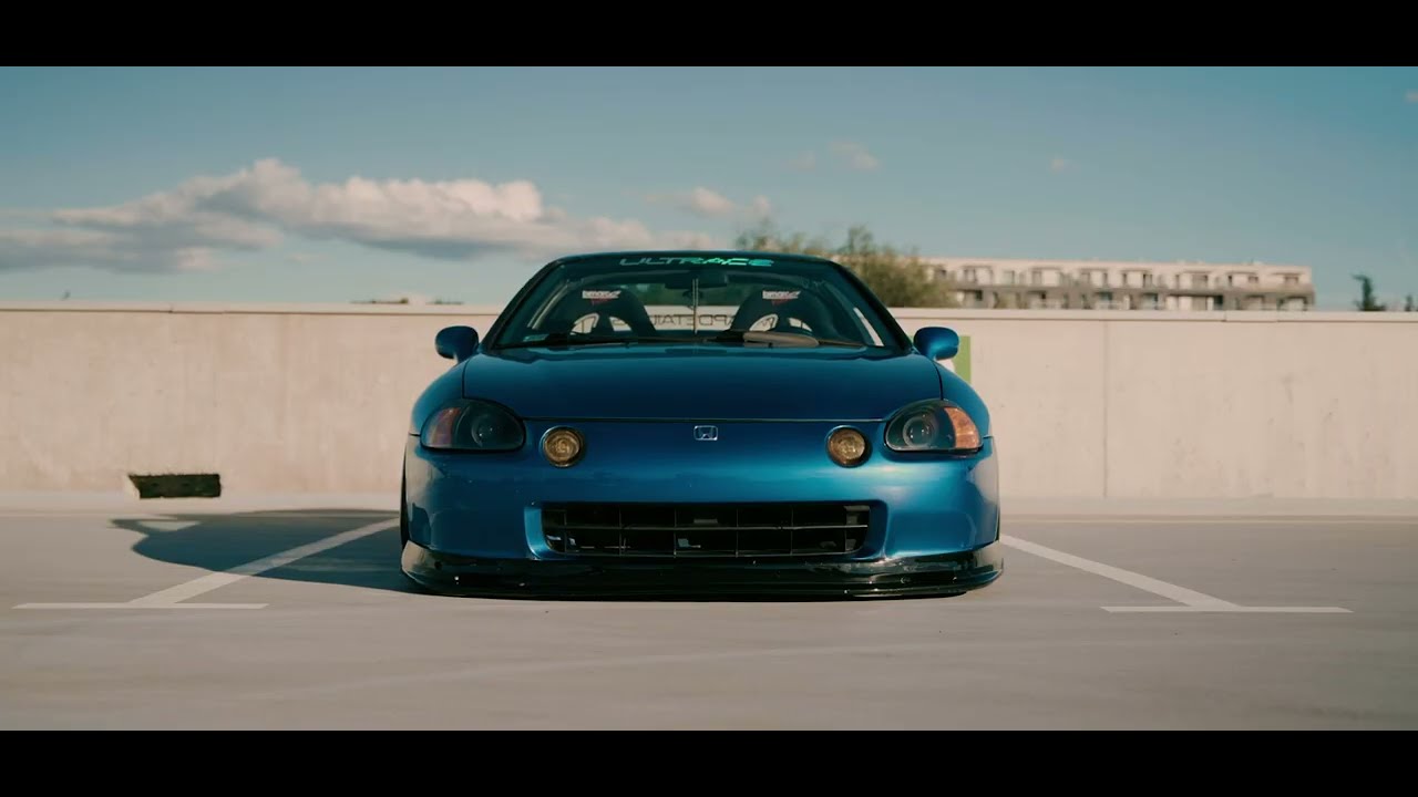 Bagged Honda Del Sol | Summer Cruise | 4K - YouTube