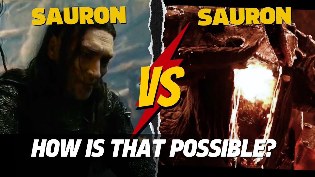 SAURON vs. SAURON: THE ULTIMATE SHOWDOWN IN THE RINGS OF POWER SEASON 2 ...