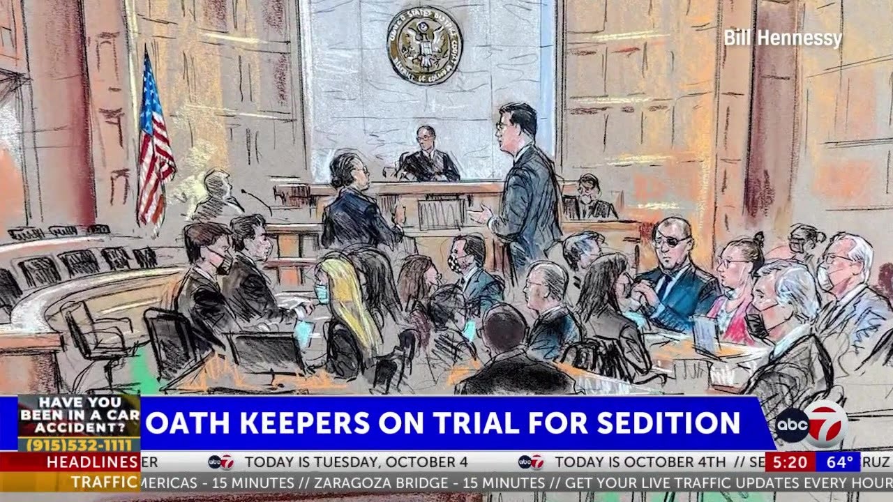 Oath keepers on trial - YouTube