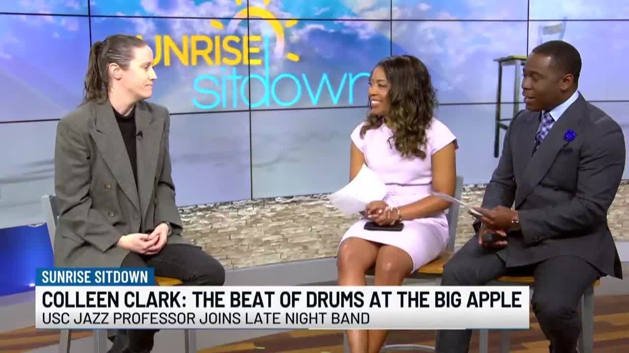 Colleen Clark: The beat of drums at the Big Apple - YouTube