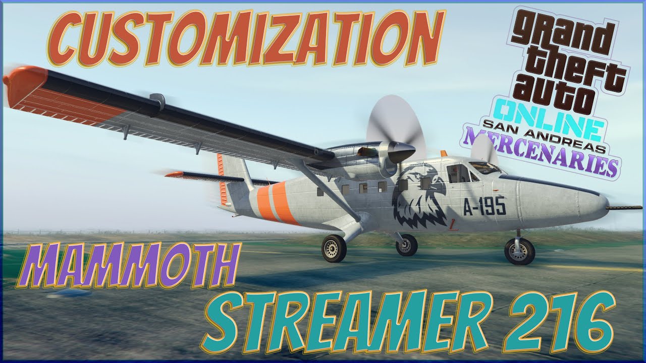 Mammoth STREAMER 216 - 2nd Mercenaries DLC Aircraft - YouTube