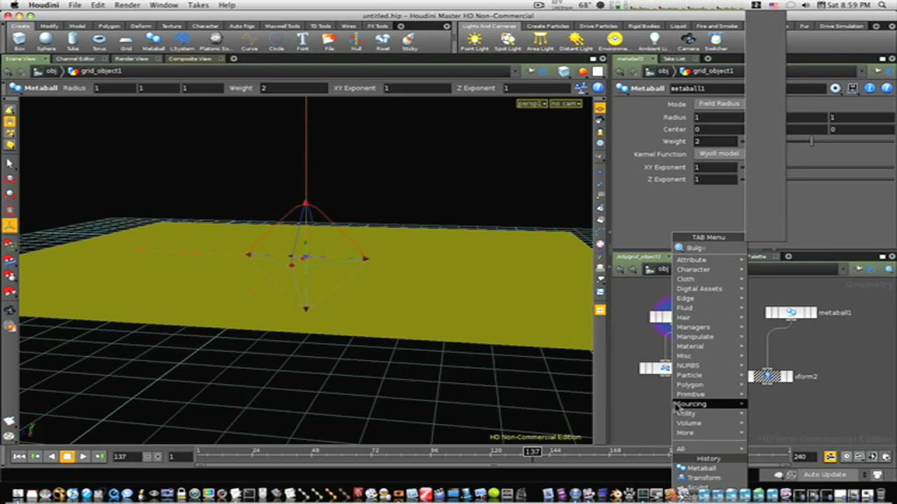 SideFX Houdini Tutorial - The Matrix Ripple and Other Uses - YouTube