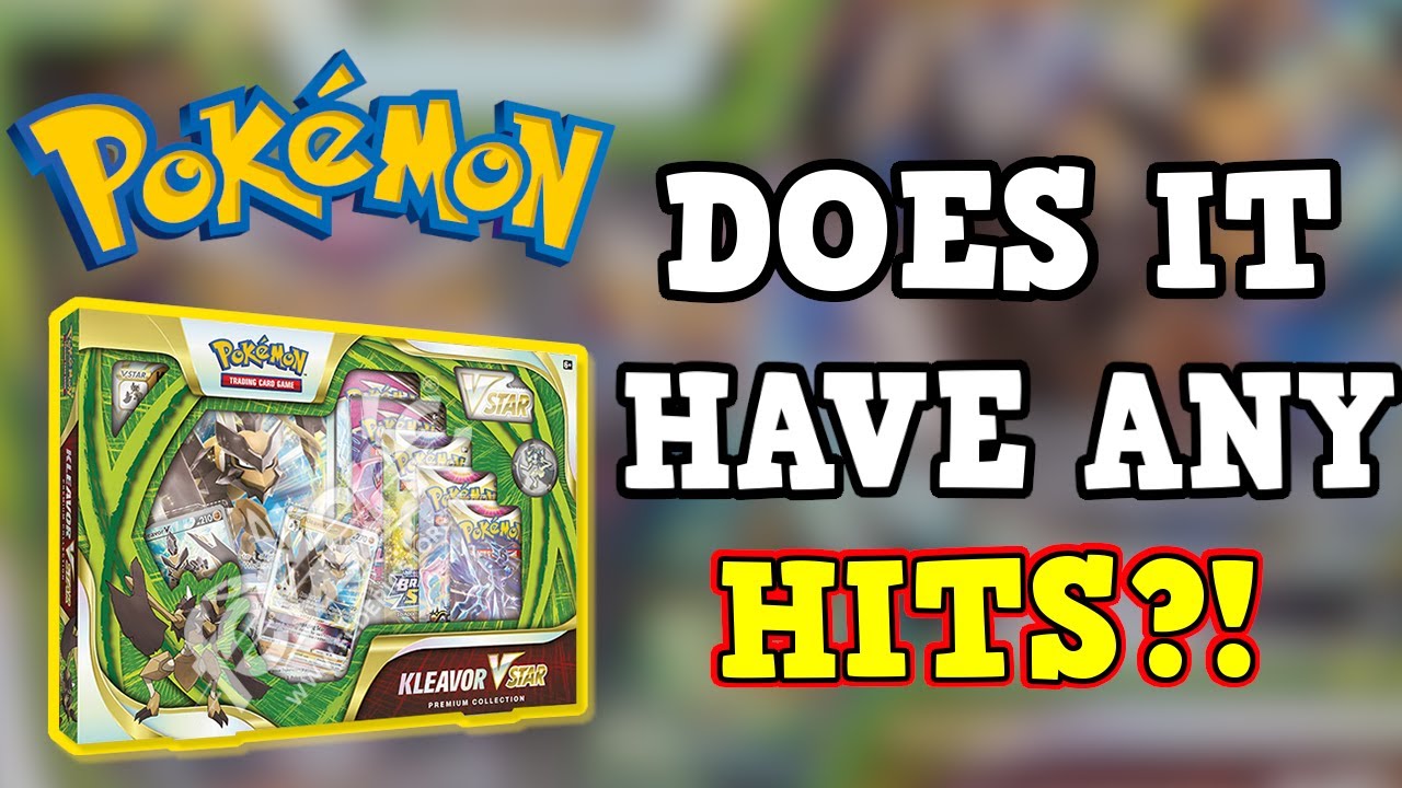 UNBOXING the Pokémon Kleavor VSTAR Special Collection Box! Do We Get ...