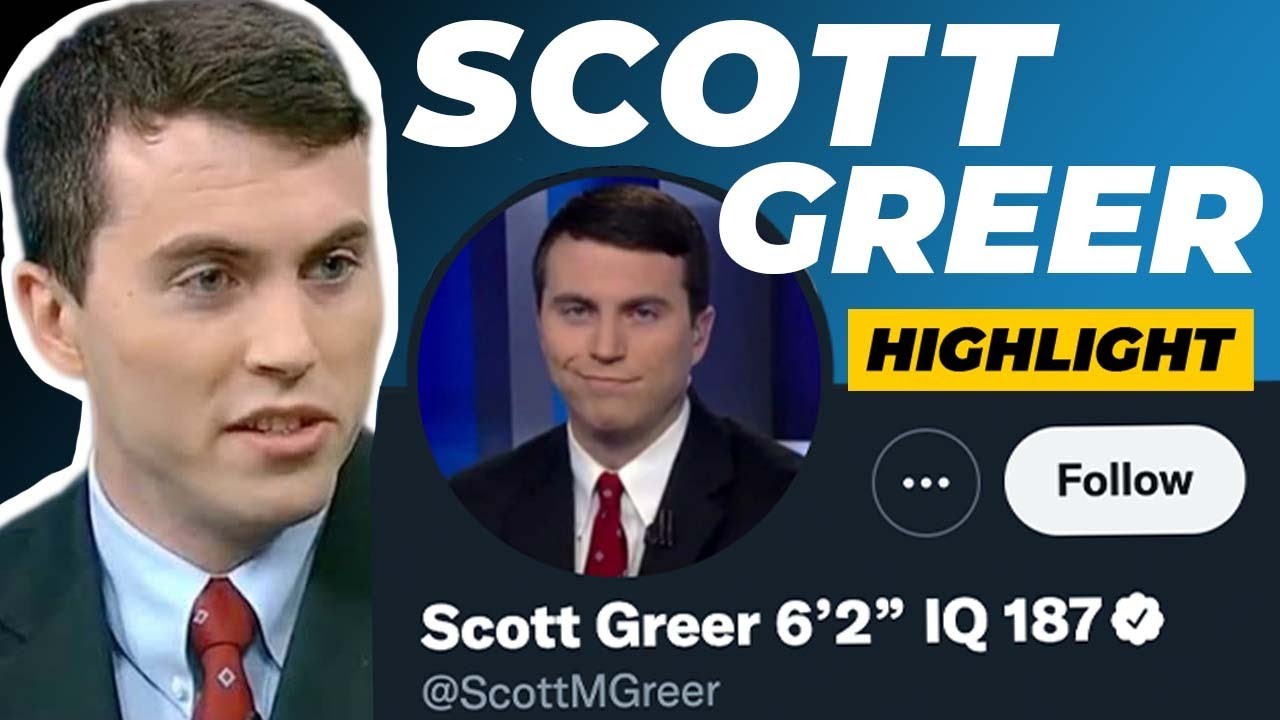 Scott Greer on Having His IQ & Height in His Twitter Bio! (Highlight ...