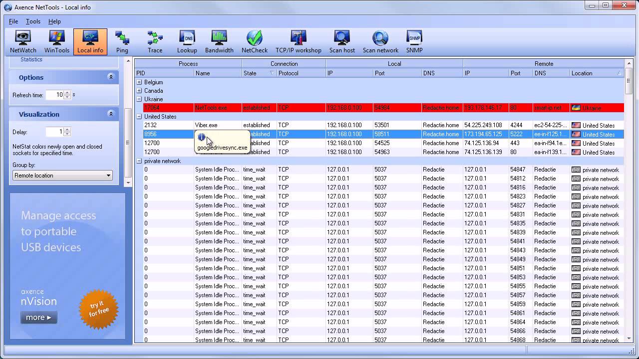 Nettools Download Nettool For Storage Link NAS | InXtron, Inc.
