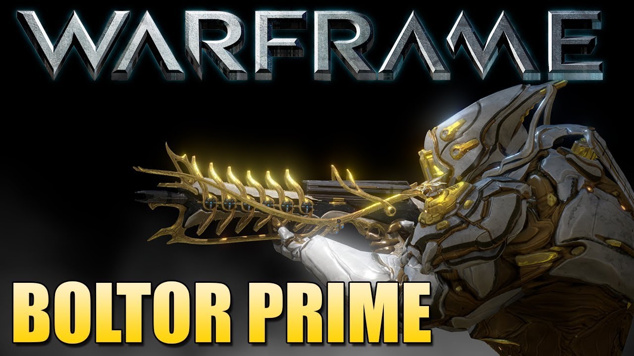 Warframe Boltor Prime Build(4 forma) - YouTube