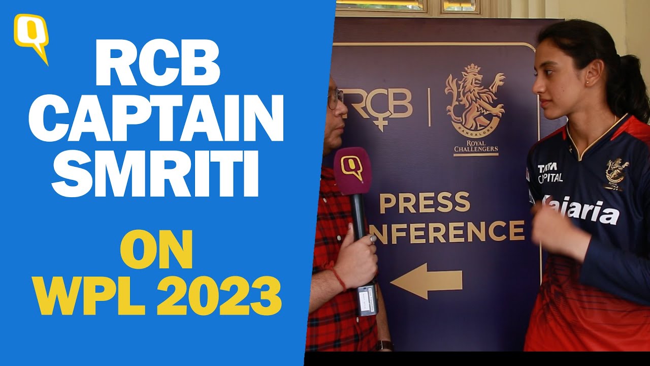 WPL's Youngest Captain Smriti Mandhana on Leading RCB and Expectations ...