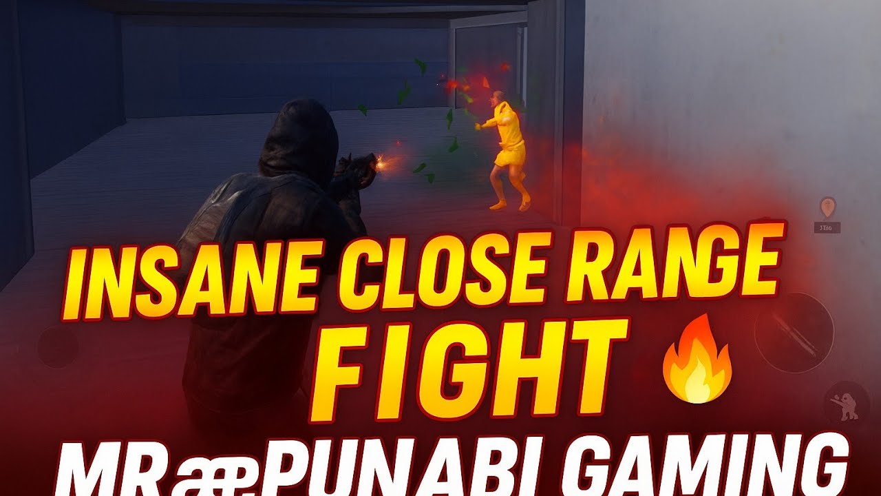 INSANE CLOSE RANGE FIGHT 😱 | BGMI Close Range Gameplay | MRæPUNJABI ...