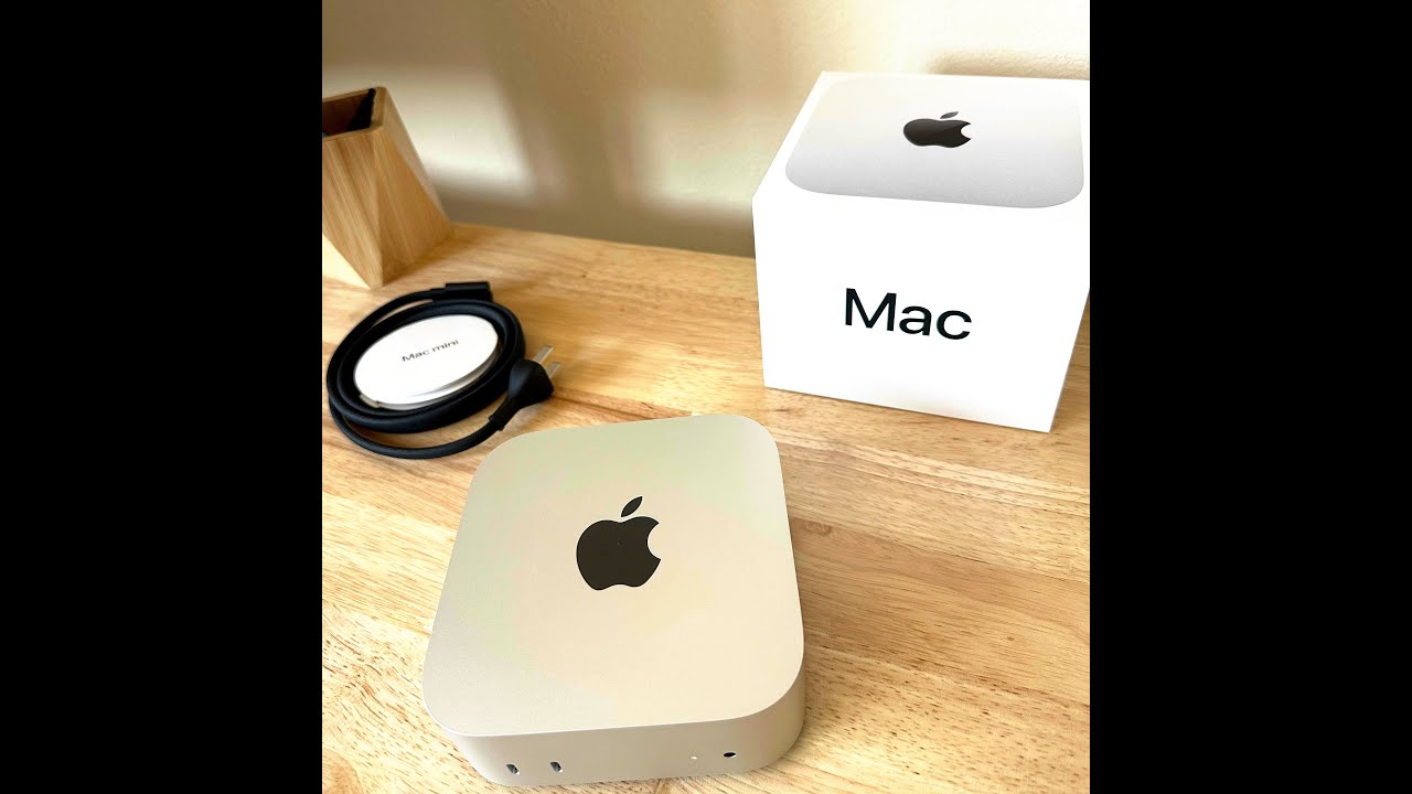 Mac Mini M4 (Base Model 16GB/256GB) Unboxing and Setup - YouTube