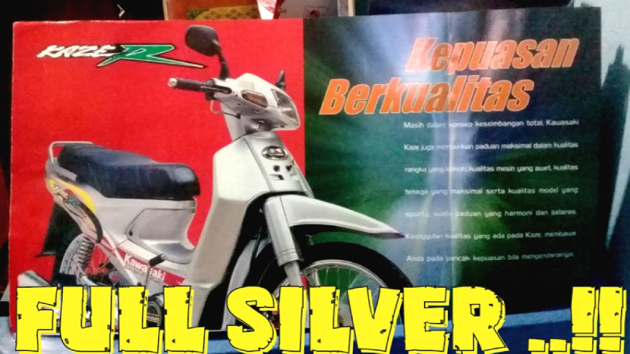 BROSUR KAWASAKI KAZE R DAN KAWASAKI KAZE VR TAHUN 2002 | MOTOR KAWASAKI ...