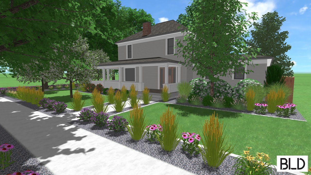 Boise North End Landscape Design - YouTube