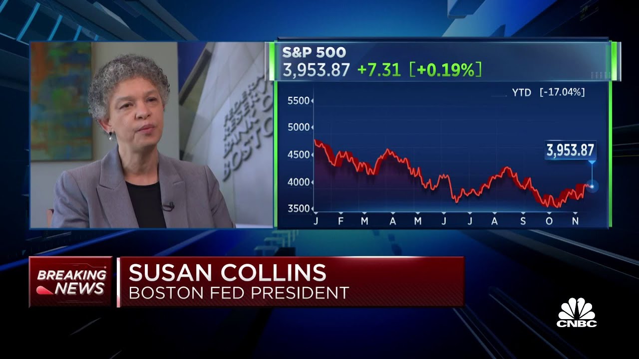 Fed's Collins says she see pathway to cutting inflation without big hit ...