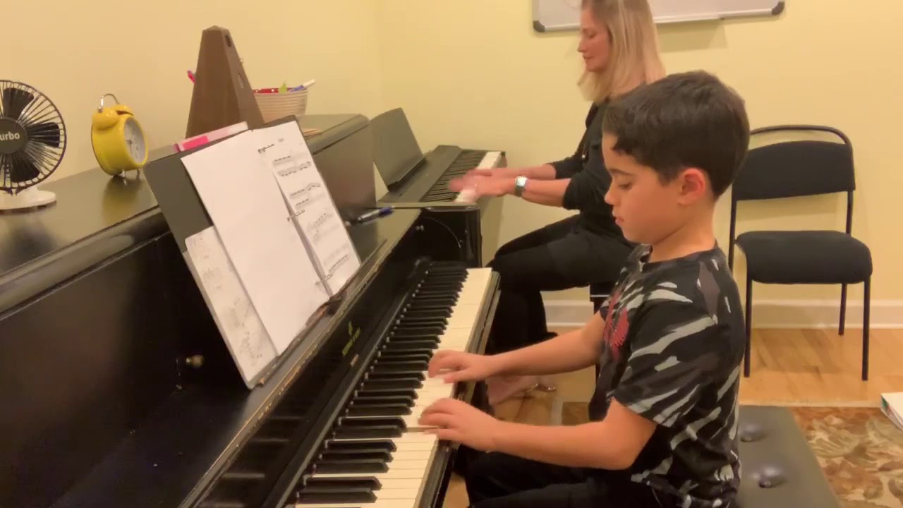 Luca Spiteri, a student of Victoria Pilipenko, plays Juggler by Konkone ...