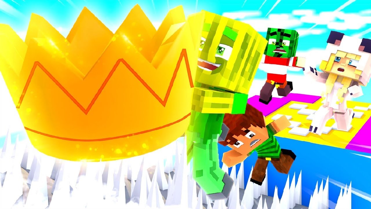 ISY, FLO, TOBBSS oder JULIAN: WER GEWINNT?! - Minecraft FALL GUYS - YouTube