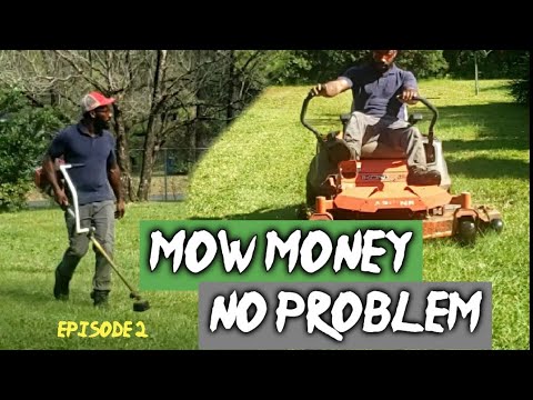 Mow Money🤑 No Problem 😏| Lawn Care Life Vlog | Solo Mowing Satisfying ...