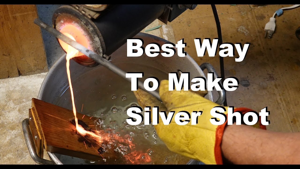 Molten Silver Poured In Water SREETIPS - YouTube