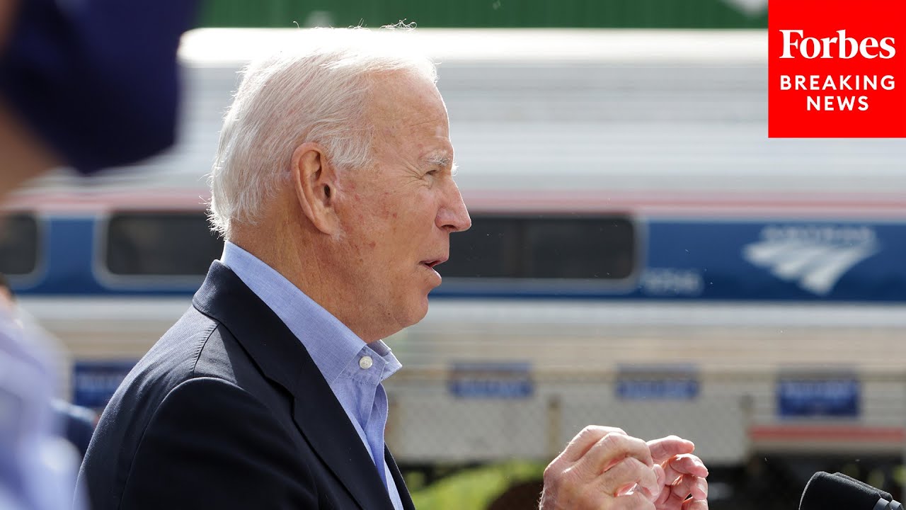 "Amtrak Joe" Biden Celebrates The Train Service's 50th Anniversary ...