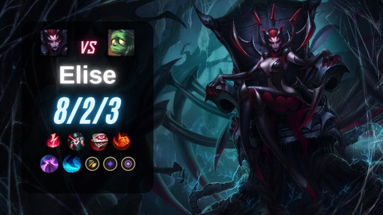 Elise Jungle vs Amumu - EUW LoL Challenger 13.4 - YouTube