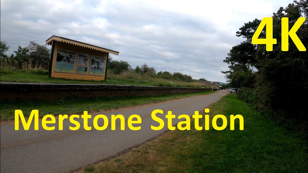 Isle of Wight Abandoned Merstone Station 4K - YouTube